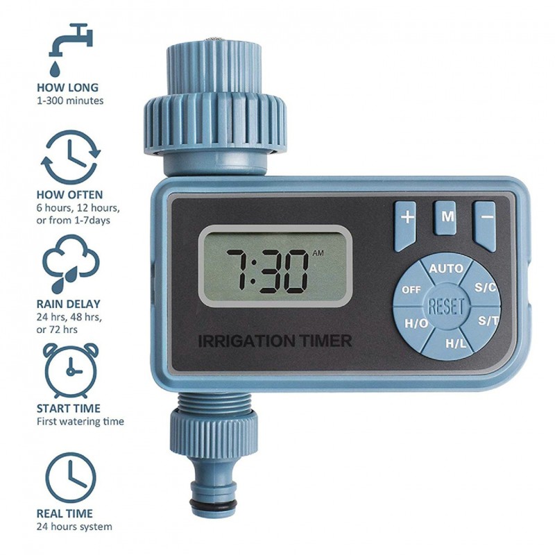 HS2028 Smart Automatic Electronic Digital Water Timer Irrigation ...