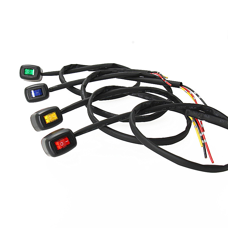 HS5719 12V 10A Rocker Switch with Wire