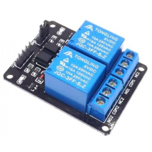HR0049 2 channel 5V relay module low level Trigger with Optocoupler